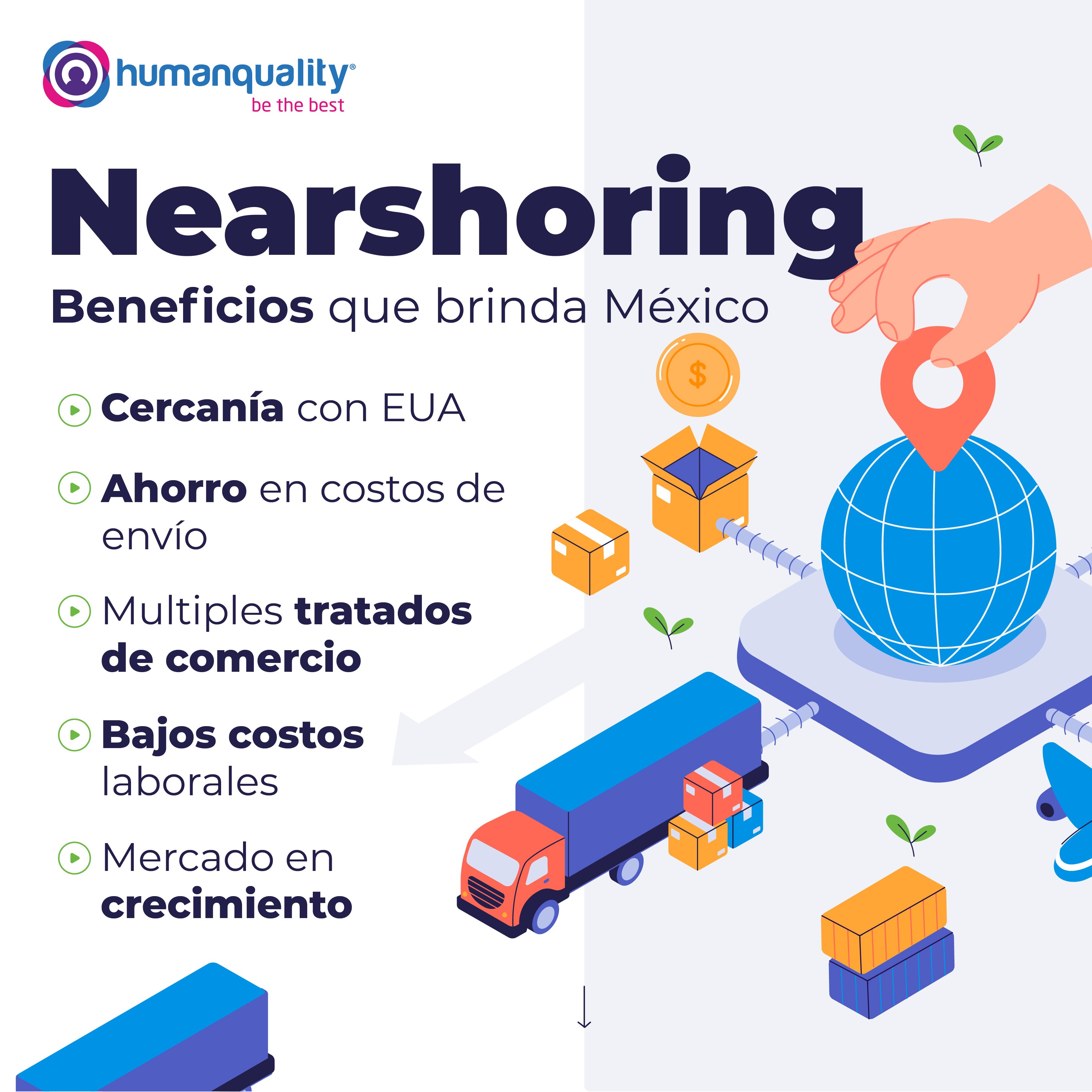 Nearshoring en el mercado laboral